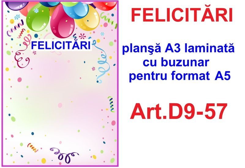 D9-57 Felicitări - SC AV-Diverta
